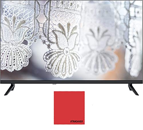 Sansui 32-Inch 720p HD LED Android Smart TV (S32V1HA) with Built-in HDMI, USB, High Resolution, Digital Noise Reduction, Dolby Audio, Thin Frame Design with Xtrasaver Large Microfiber Cleaning Cloth