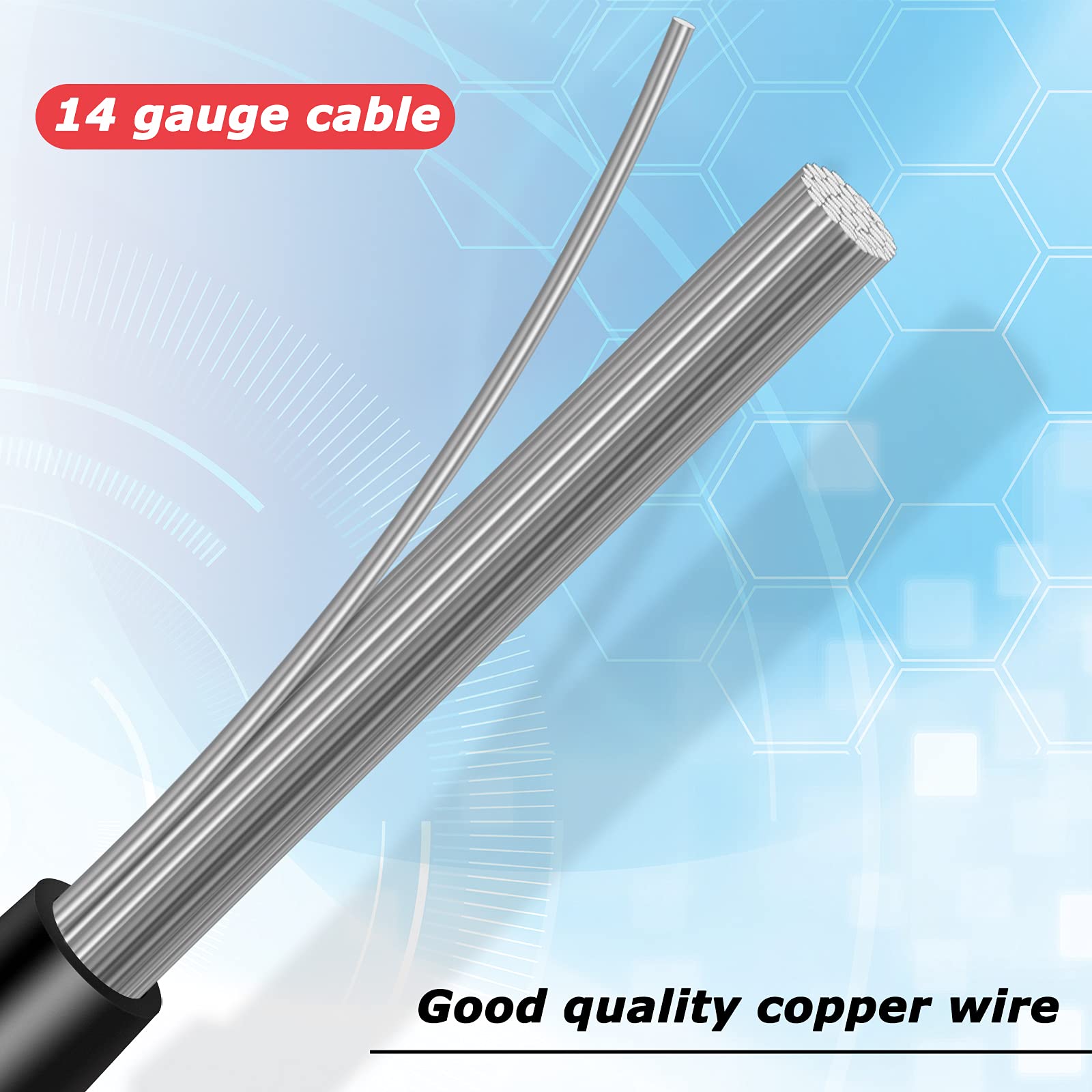 14 AWG Connectors Cable Compatible with SAE 30cm 2 Pin Single Plug Disconnect Power Automotive Extension Cable for Motorcycles Cars Charger (32 Pieces)