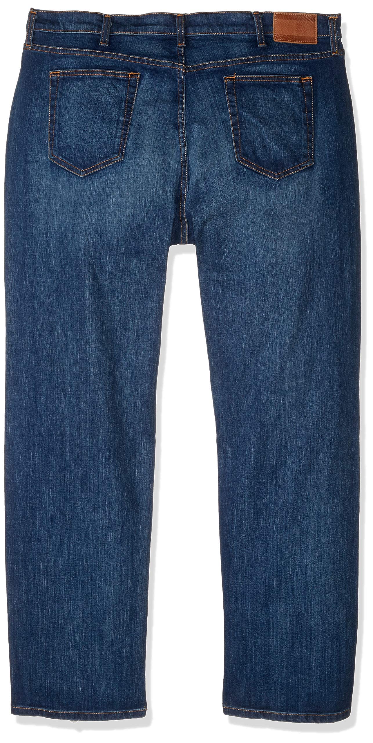 Tommy Hilfiger mens Thd Relaxed Fit Jeans, Dark Wash, 34W x 30L US