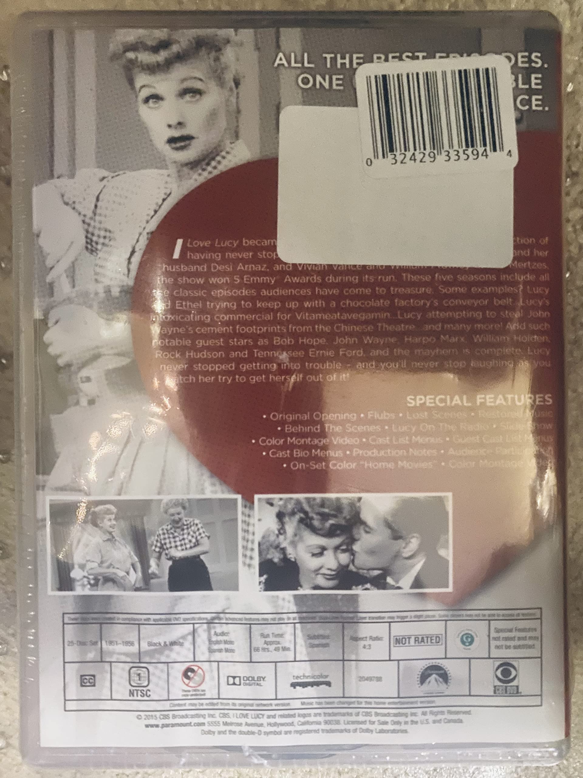 I Love Lucy - Seasons 1-5 [DVD]