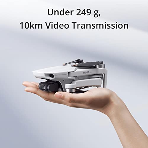 DJI Mini 2 SE Drone Bundle with 128GB microSD Card, Shoulder Bag, Anit-Collision Light, Landing Pad