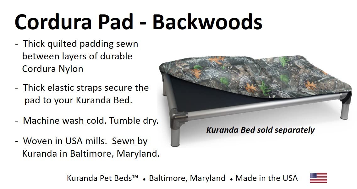 Kuranda Cordura Pad - X-Large - 44" x 27" - Backwoods