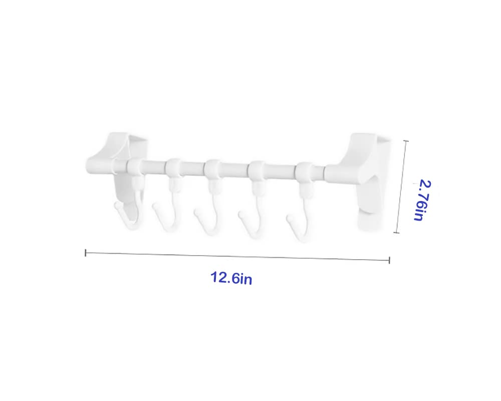 Tinkeep Utensils Hanging Hooks Over The Cabinet Door Organizer Holder Utensil Racks Under Cabinet,Cabinet Hook Towel Bar Kitchen Cabinet Towel Rack