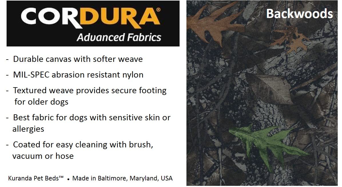 Kuranda Cordura Pad - X-Large - 44" x 27" - Backwoods