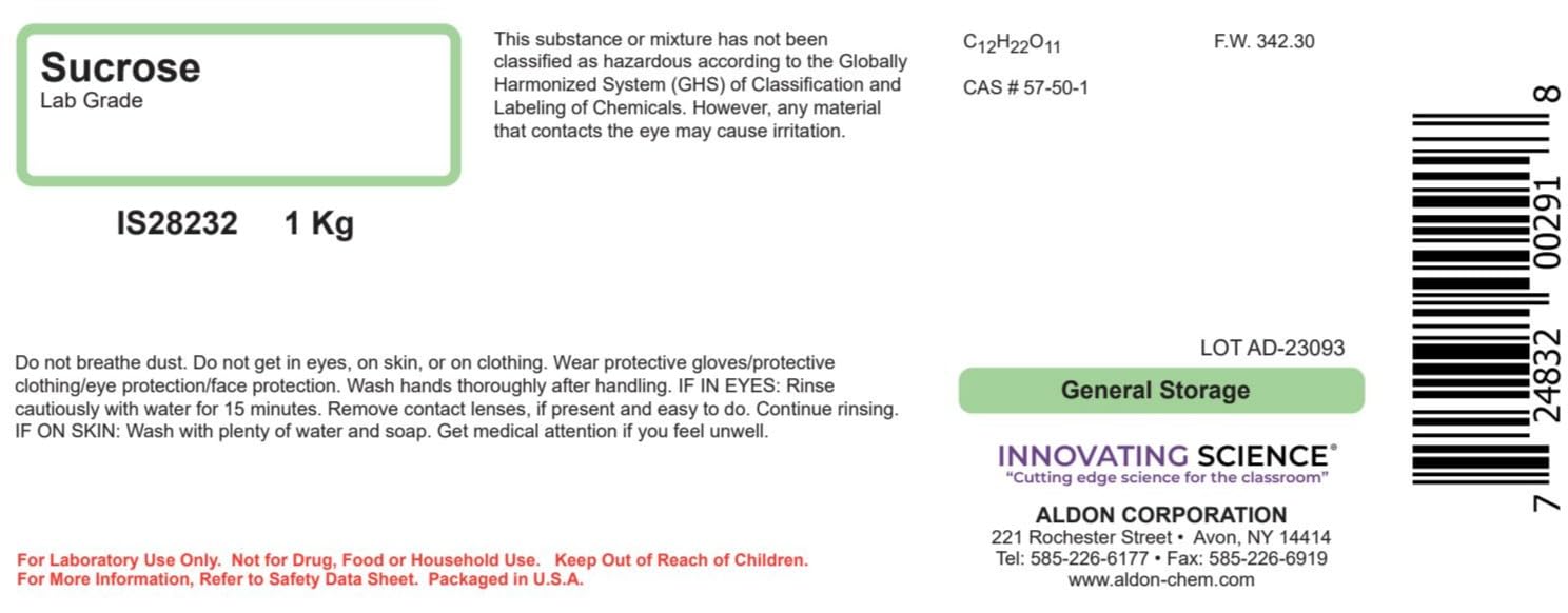 Laboratory-Grade Sucrose Cane Sugar, 1kg - The Curated Chemical Collection
