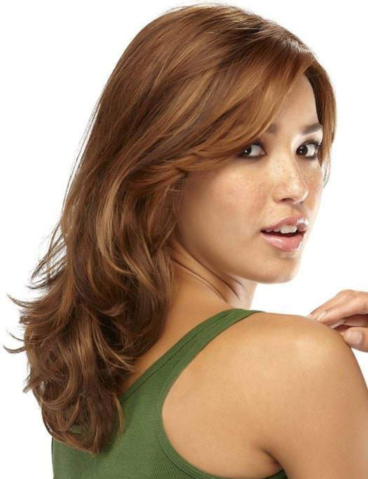 Bundle - 3 Items: Gisele Wig by Jon Renau, Christy's Wigs Q & A Booklet & Wide Tooth Comb - Color: 12FS12
