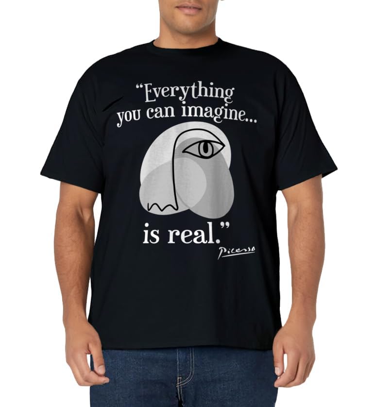 Art Is Fine Unisex-Adults Inspirational Quote T-Shirt, Black, Small