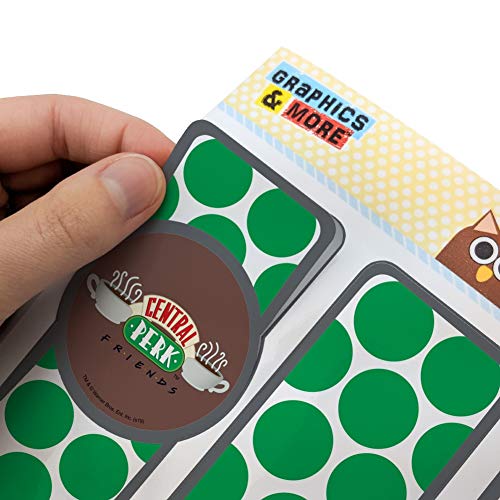 Friends Central Perk Logo Set of 3 Glossy Laminated Bookmarks