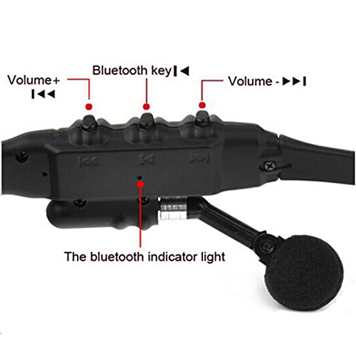 Wireless Bluetooth Sunglasses Anti-ray Stereo 4.1 Music Bluetooth Headphones for Men Support Both Headset and Hands-Free for All Kinds of Cell Phones (Black-Gray)