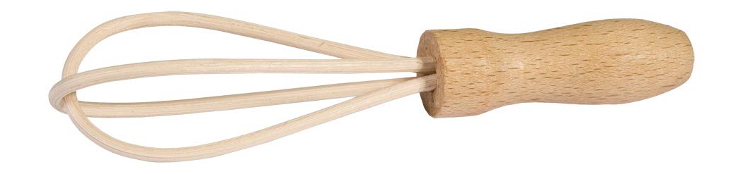 Redecker Untreated Beechwood Mini Whisk, 5-3/4-Inches