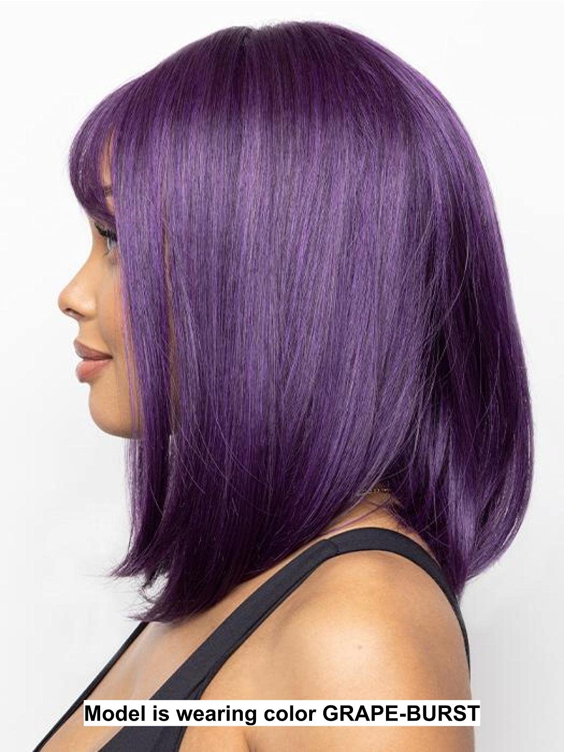 Bundle - 5 Items: Mod Sleek by Rene Paris, Christy's Wigs Q & A Booklet, 2oz Travel Size Wig Shampoo, HD Smooth and Wide Tooth Comb - Color: Polar Sky