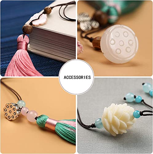 RIOMAN Bookmarks Metal Bookmark Bookmark Sprout Bookmarks Bookmark Small Fresh and Classical Style Bookmark,Bookmark with White Porcelain Pendant, is A Unique Gift (Color : C)