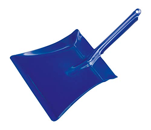 Redecker Childrenās Play Dustpan, Durable Metal with Powder-Coated Finish, Blue