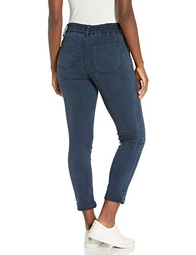 PAIGE Women's Drawstring Cuffed Pant, French Waters, 31