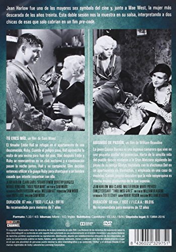 Jean Harlow: Hold Your Man / Three Wise Girls [ NON-USA FORMAT, PAL, Reg.0 Import - Spain ]