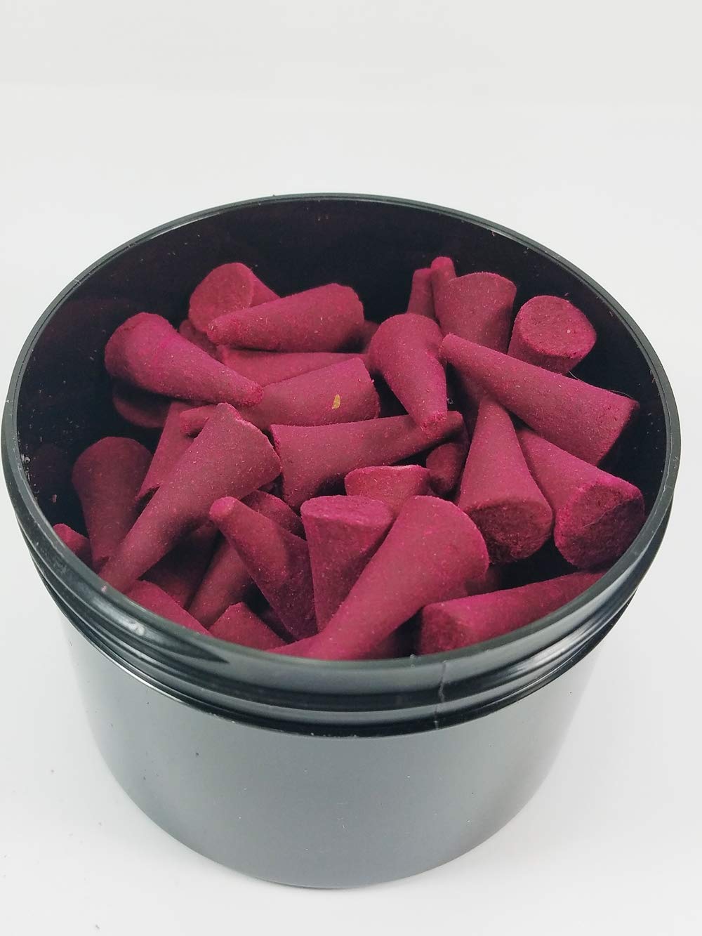 Backwoods Lighting LLC Sandalwood Incense Cones 100 Count in an Air Tight Reusable Jar/Lower Your Stress/Highly Fragranced,Cone,Small