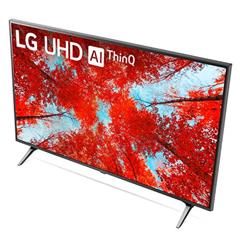 LG 43-Inch Class UQ9000 Series Alexa Built-in 4K Smart TV (3840 x 2160), 60Hz Refresh Rate, AI-Powered 4K, Cloud Gaming (43UQ9000PUD, 2022) (Renewed)