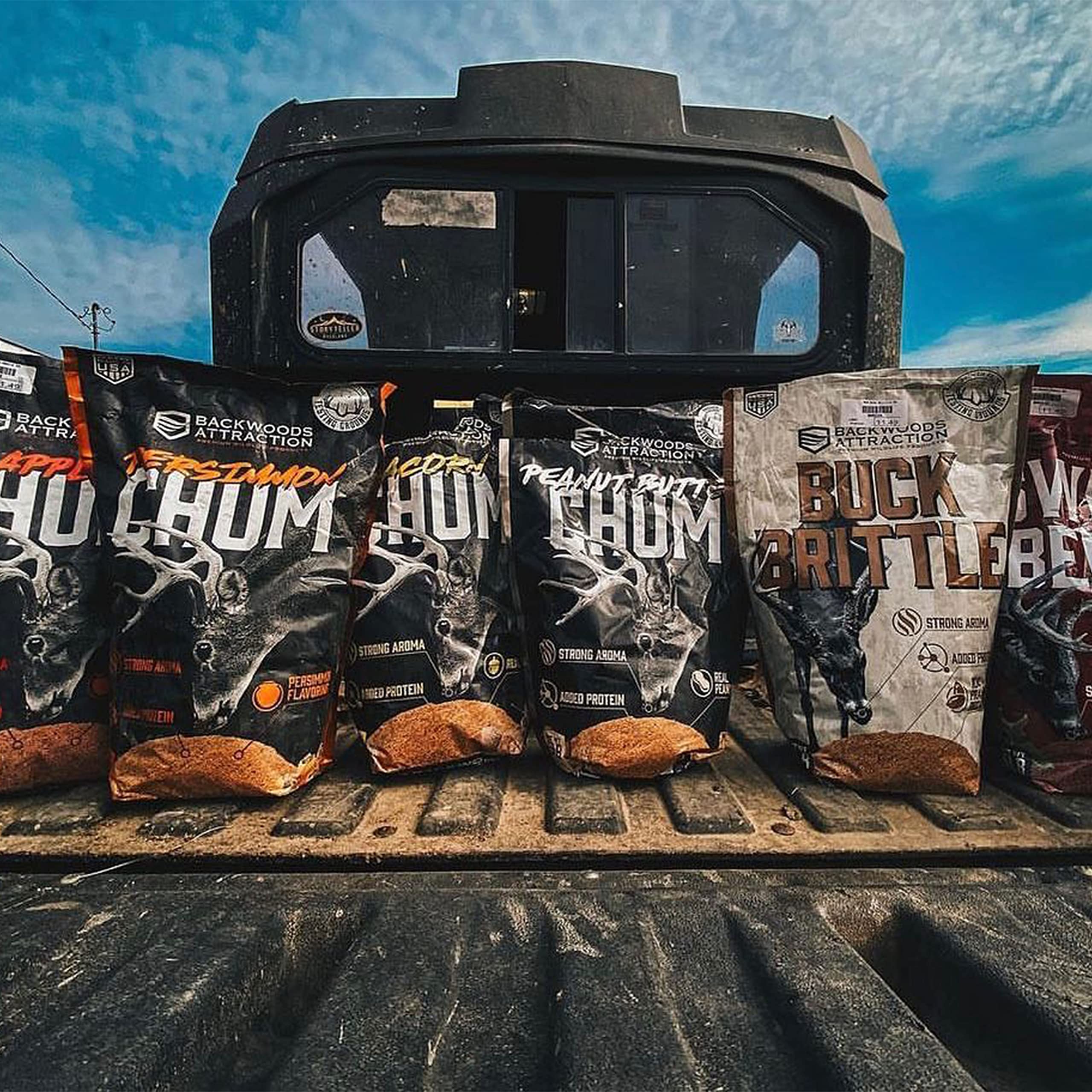 Backwoods Premium Wildlife Products Acorn Chum 5 lb. Bag – Protein Packed Wildlife Food