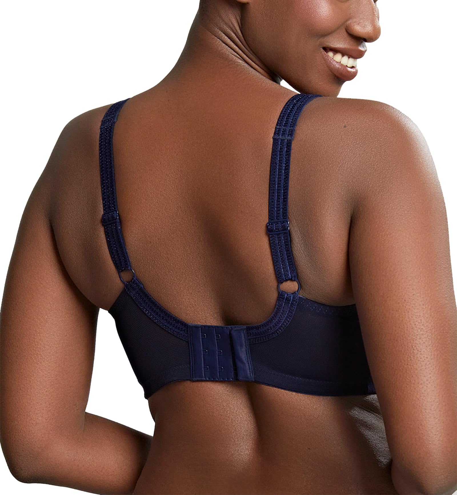 Panache Womens Women's Envy Balconnet Lace (7285) Bra, Navy, 40K US