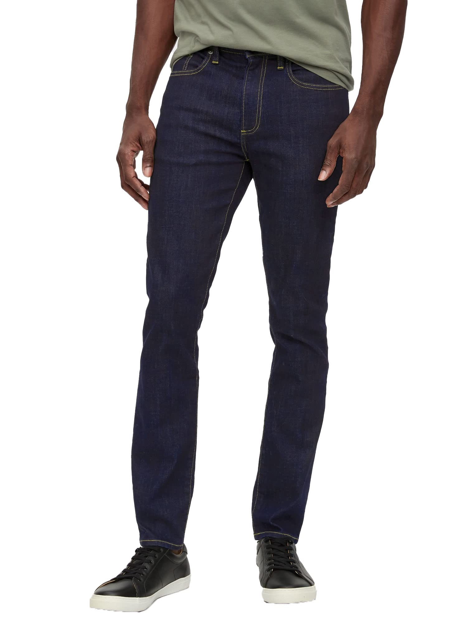 GAP Mens Soft Wear Skinny Fit Jeans, Resin Rinse 063, 36W x 34L US