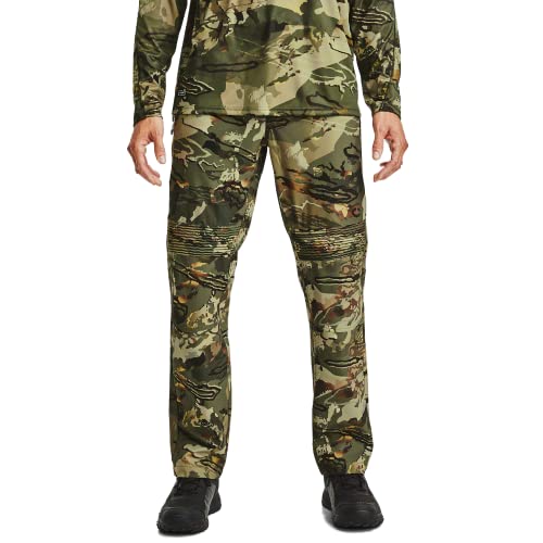 Under Armour mens Backwoods Straight Leg Pants , Ua Forest 2.0 Camo (988)/Black , 34/30