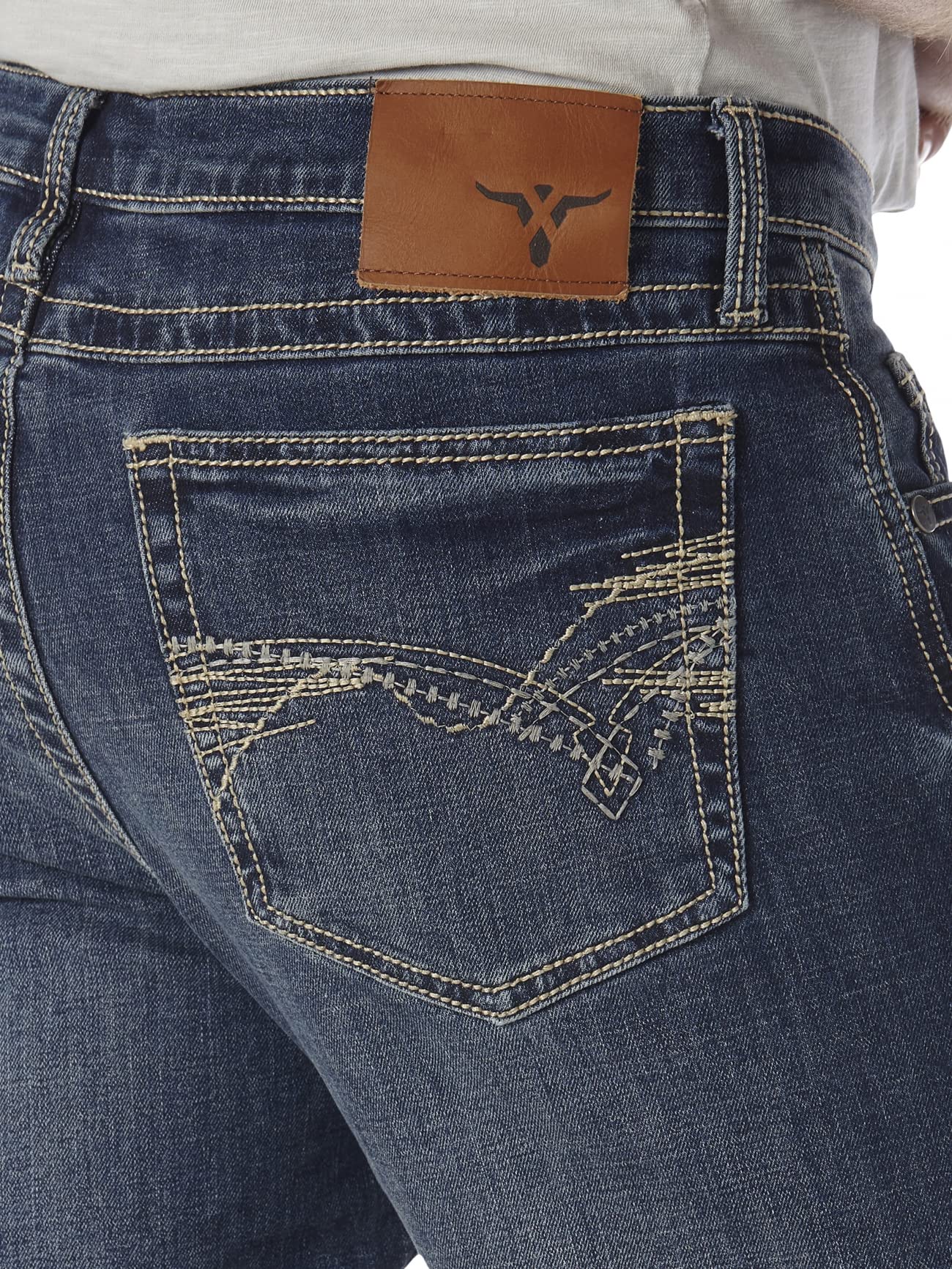 Wrangler mens 20x No. 42 Vintage Boot Cut Jeans, Midland, 28W x 32L US