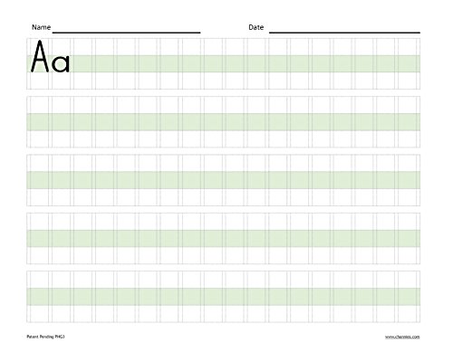 Channie's W302 EASY PEASY ALPHABET HANDWRITING WORKBOOK COMBINE BOTH TRACING & WRITING. LOTS PRACTICES! MOST VISUAL & SIMPLE WORKBOOK ON THE MARKET