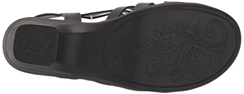 Easy Street Women's JIRA Heeled Sandal, Navy, 9