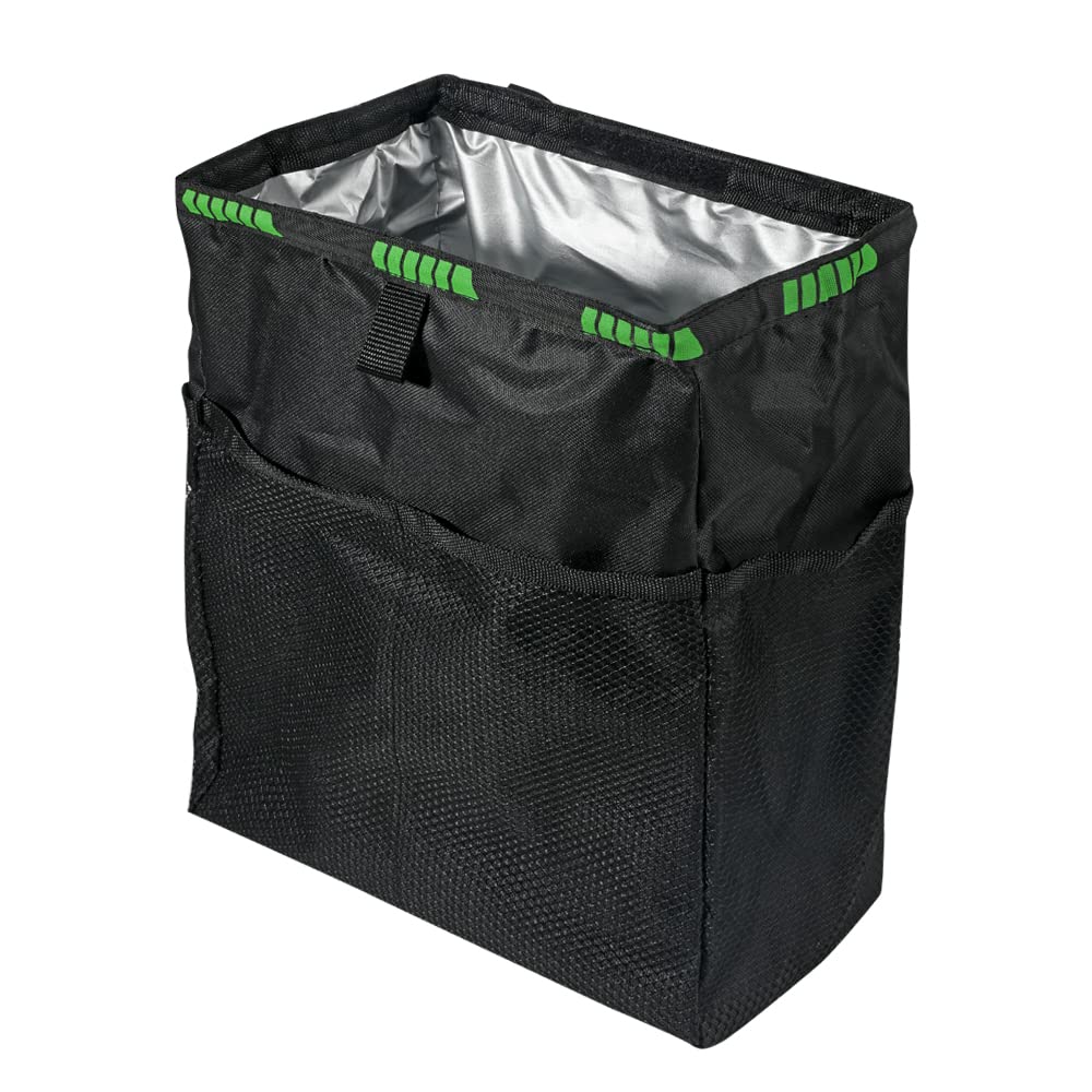Reswish Car Trash Can,Leak-Proof Waterproof Car Trash Bin, Vehicle Multi-Use Organizer for Outdoor Traveling,Collapsible Auto Garbage Bag Large Capacity Trashcan Storage Bag for Truck, SUV