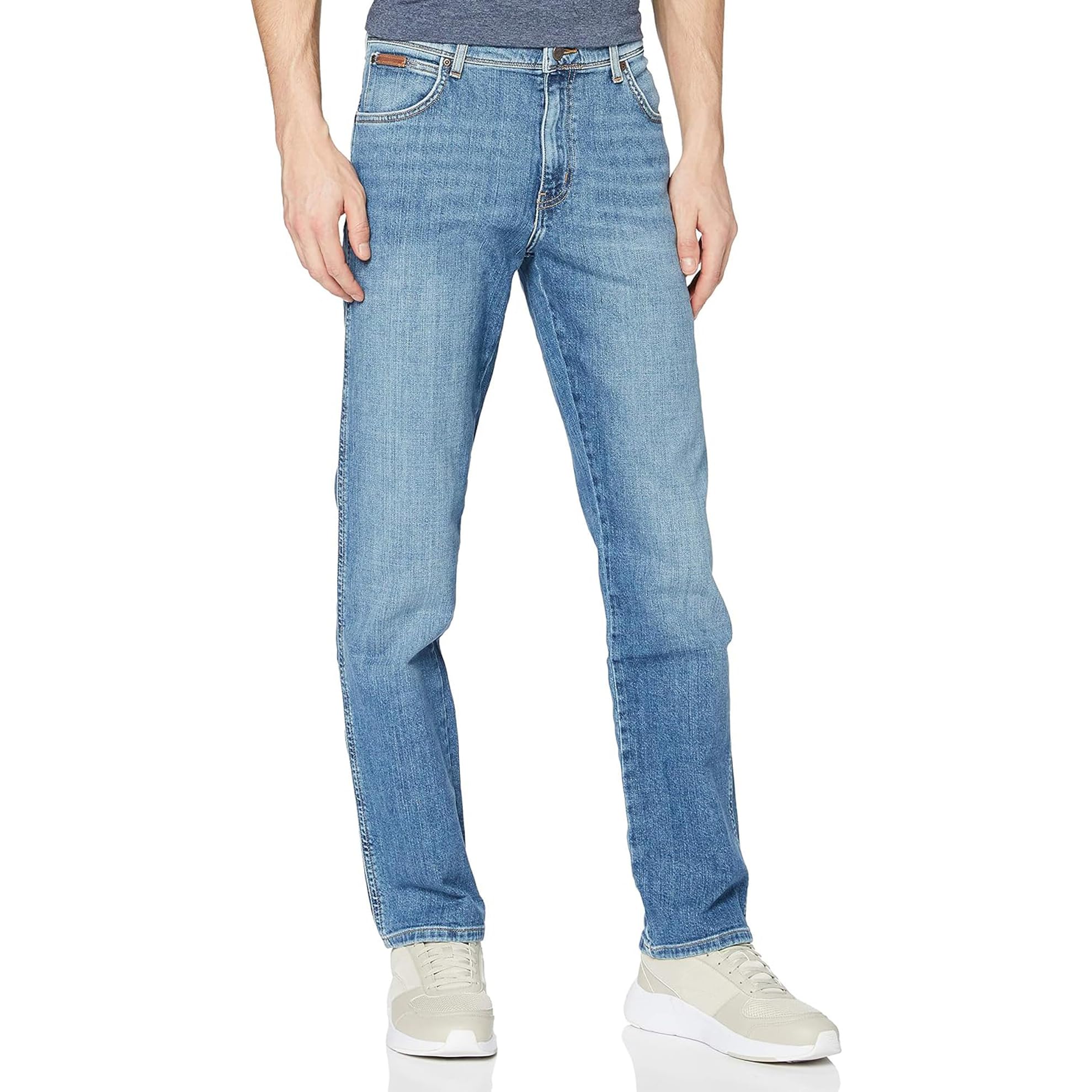 Wrangler Men's Cowboy Cut Rigid Slim Fit Jean Blue 34x36