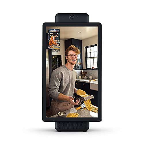 Portal Plus Black from Facebook. Smart, Hands-Free Video Calling with Alexa Built-in (UK Import)