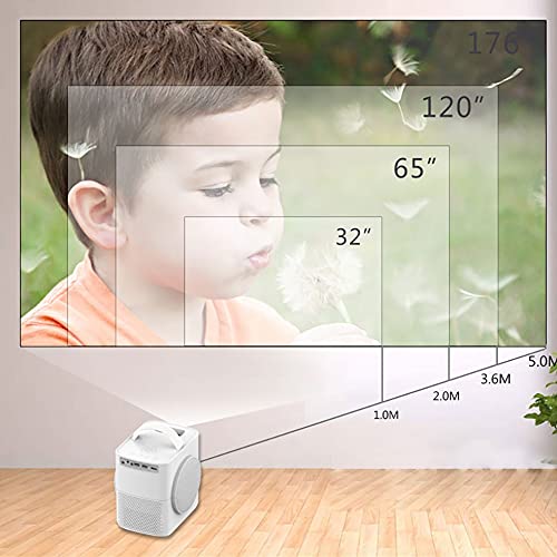 CXDTBH Led Projector 3000 Lumens -Compatible USB 1080p Portable Cinema Beamer