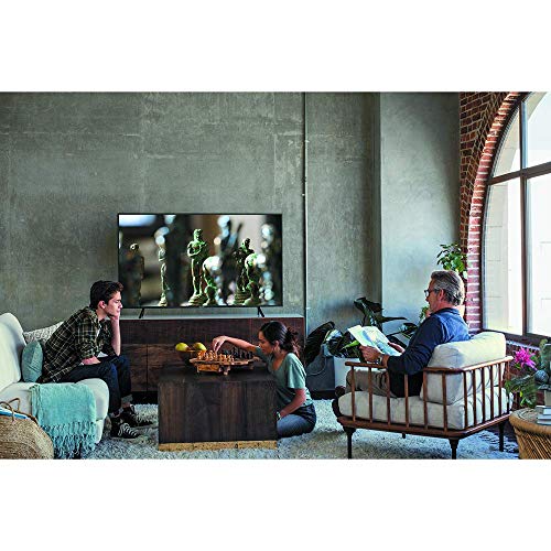 SAMSUNG UN55RU7100FXZA Flat 55-Inch 4K UHD 7 Series Ultra HD Smart TV with HDR and Alexa Compatibility (2019 Model)