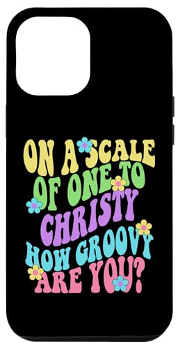 iPhone 13 Pro Max CHRISTY Cute Retro Girls Groovy CHRISTY Personalized Name Case