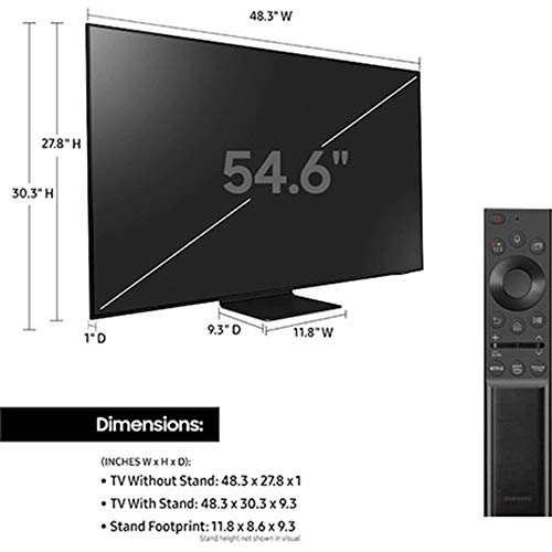 SAMSUNG QN50QN90AAFXZA 50 Inch Neo QLED 4K Smart TV Bundle with Premium 1 YR CPS Enhanced Protection Pack