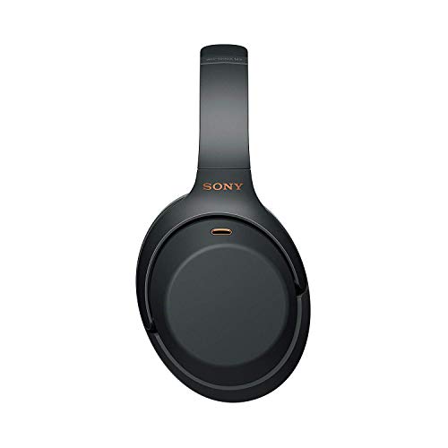 Sony WH1000XM3 Noise Cancelling Headphones, Wireless Bluetooth Over the Ear Headset β Black (2018 Version)