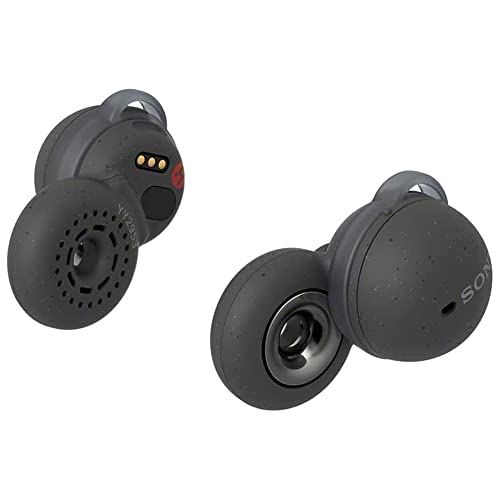 Sony WFL900/H LinkBuds Truly Wireless Earbuds Headphones with Alexa Built-in Gray (Renewed) Bundle with 2 YR CPS Enhanced Protection Pack