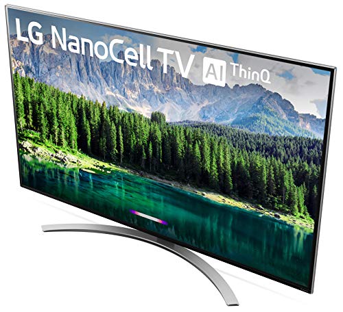LG 49SM8600PUA Nano 8 Series 49" 4K Ultra HD Smart LED NanoCell TV (2019), Black