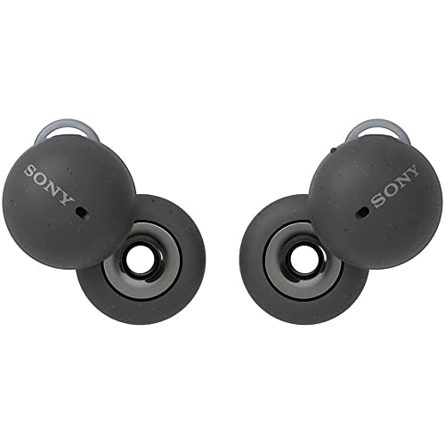 Sony WFL900/H LinkBuds Truly Wireless Earbuds Headphones with Alexa Built-in Gray (Renewed) Bundle with 2 YR CPS Enhanced Protection Pack
