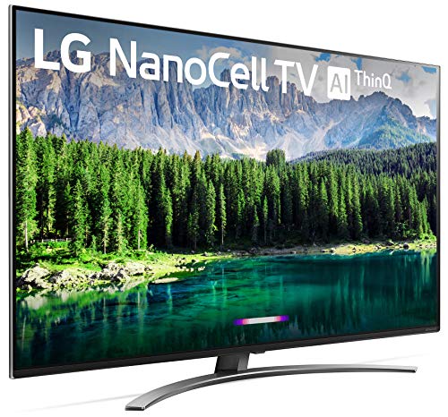 LG 49SM8600PUA Nano 8 Series 49" 4K Ultra HD Smart LED NanoCell TV (2019), Black
