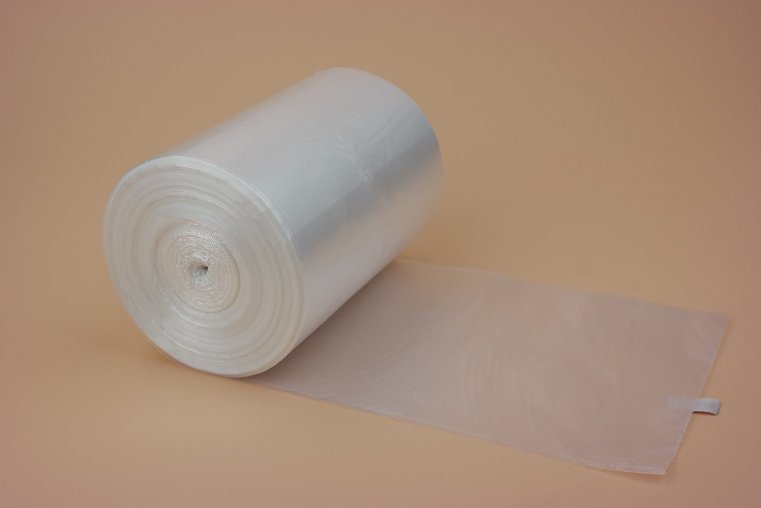 Cand 6 Gallon Clear Garbage Bags, 110 Counts