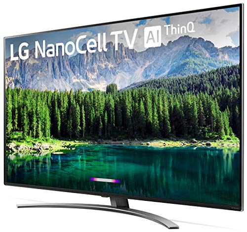 LG 49SM8600PUA Nano 8 Series 49" 4K Ultra HD Smart LED NanoCell TV (2019), Black