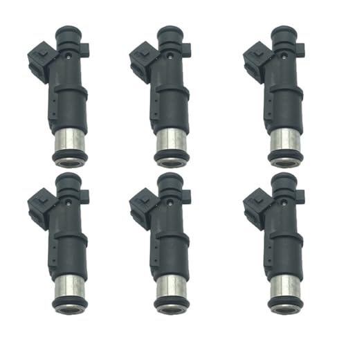 AYJERY 6 PCS Car For Peugeot Old 307/Picasso/Senna 2.0L Fuel Injector Nozzle 1984E2,01F003A Reliable and durable