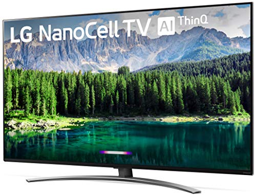 LG 49SM8600PUA Nano 8 Series 49" 4K Ultra HD Smart LED NanoCell TV (2019), Black