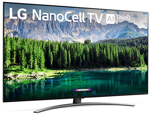 LG 49SM8600PUA Nano 8 Series 49" 4K Ultra HD Smart LED NanoCell TV (2019), Black