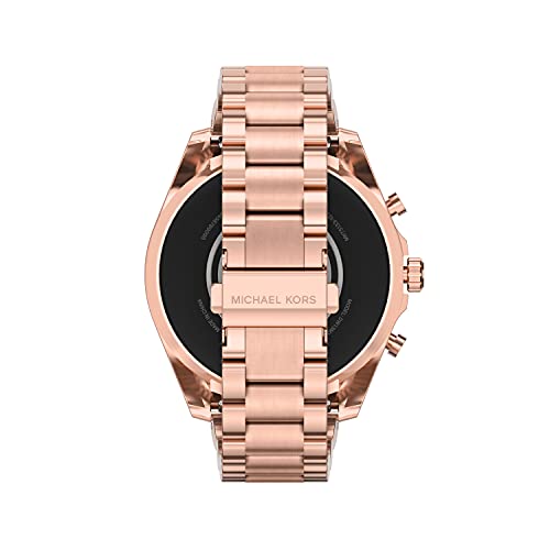 Michael Kors Gen 6 Bradshaw Stainless Steel Smartwatch Fitness Tracker , Rose Gold Tone-MKT5133V