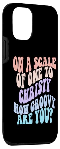iPhone 13 Pro CHRISTY Cute Retro Girls Groovy CHRISTY Personalized Name Case