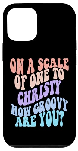 iPhone 13 Pro CHRISTY Cute Retro Girls Groovy CHRISTY Personalized Name Case