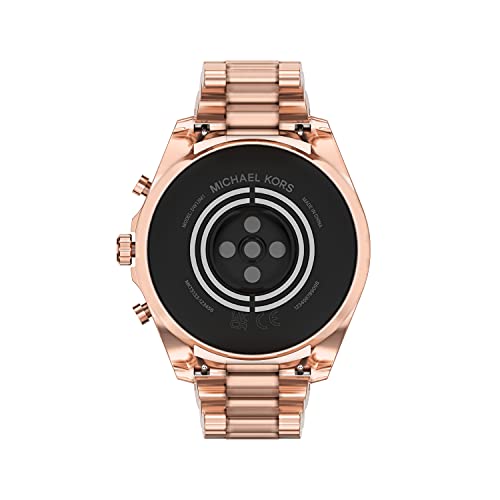 Michael Kors Gen 6 Bradshaw Stainless Steel Smartwatch Fitness Tracker , Rose Gold Tone-MKT5133V