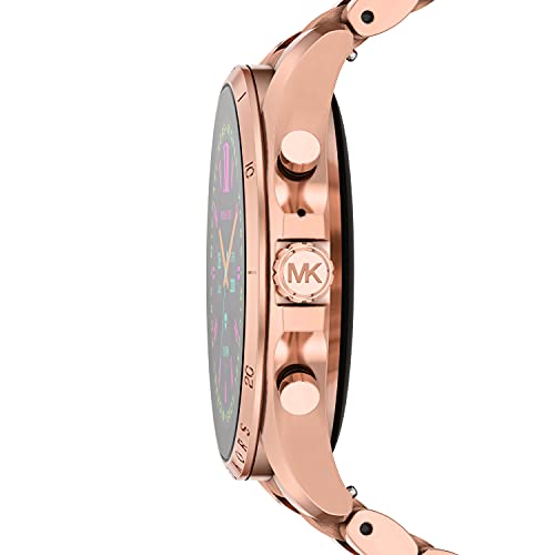Michael Kors Gen 6 Bradshaw Stainless Steel Smartwatch Fitness Tracker , Rose Gold Tone-MKT5133V